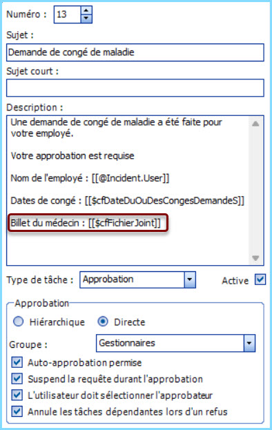 Utilisation des fichiers joints | Doc - Octopus